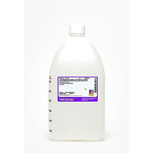 2.5M Sodium Chloride, 20% PEG Solution, Sterile