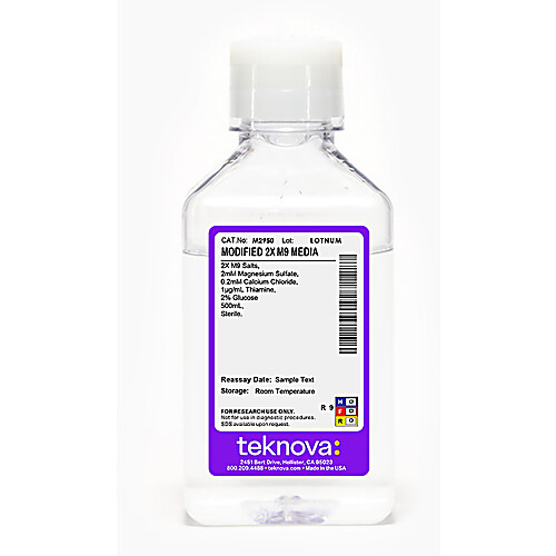 Modified 2X M9 Salts Media, Sterile