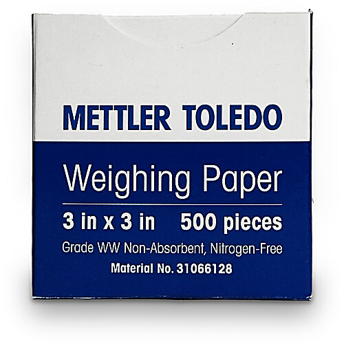 Weighing Paper, 3"x3", 500 sheets