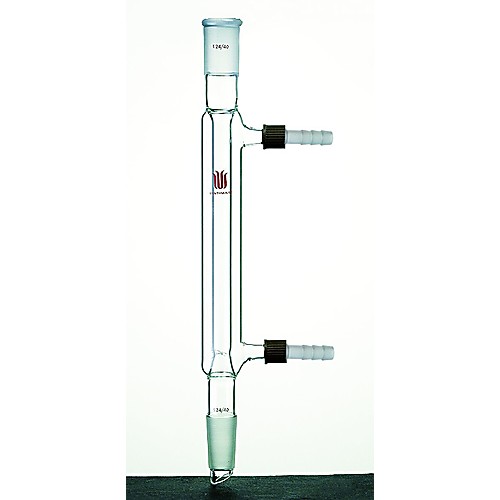 SYNTHWARE Jacketed Distillation Condensers with Removable Hose Connections