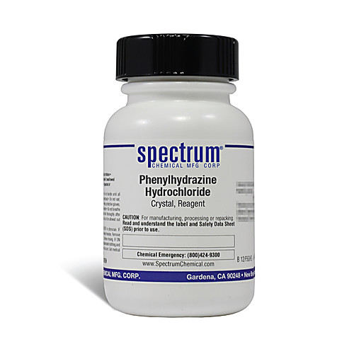 Phenylhydrazine Hydrochloride, Crystal, Reagent