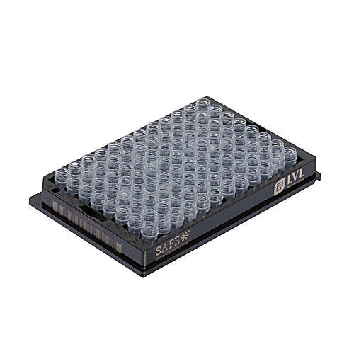 SAFE® 2D Tube Rack, No Side Code, External Thread, Non-Capped, 280µl ...