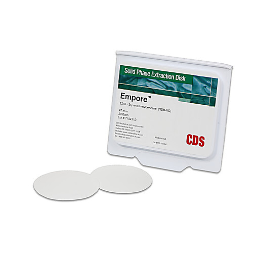 CDS Empore™ 2240: SDB-XC, Polystyrenedivinylbenzene, 12um SPE Disk