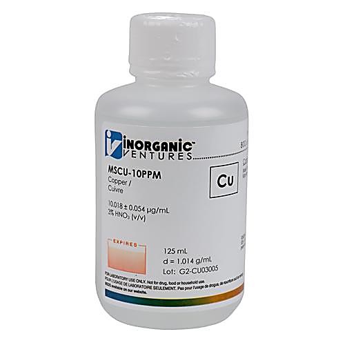 10 ppm Copper for ICP-MS